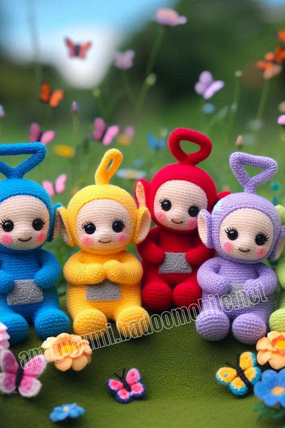 Amigurumi Purple Teletubbies Free Pattern-1 – Free Amigurumi Crochet