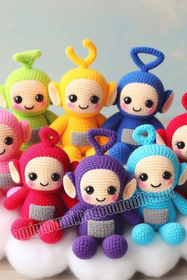 Amigurumi Purple Teletubbies Free Pattern-1 – Free Amigurumi Crochet