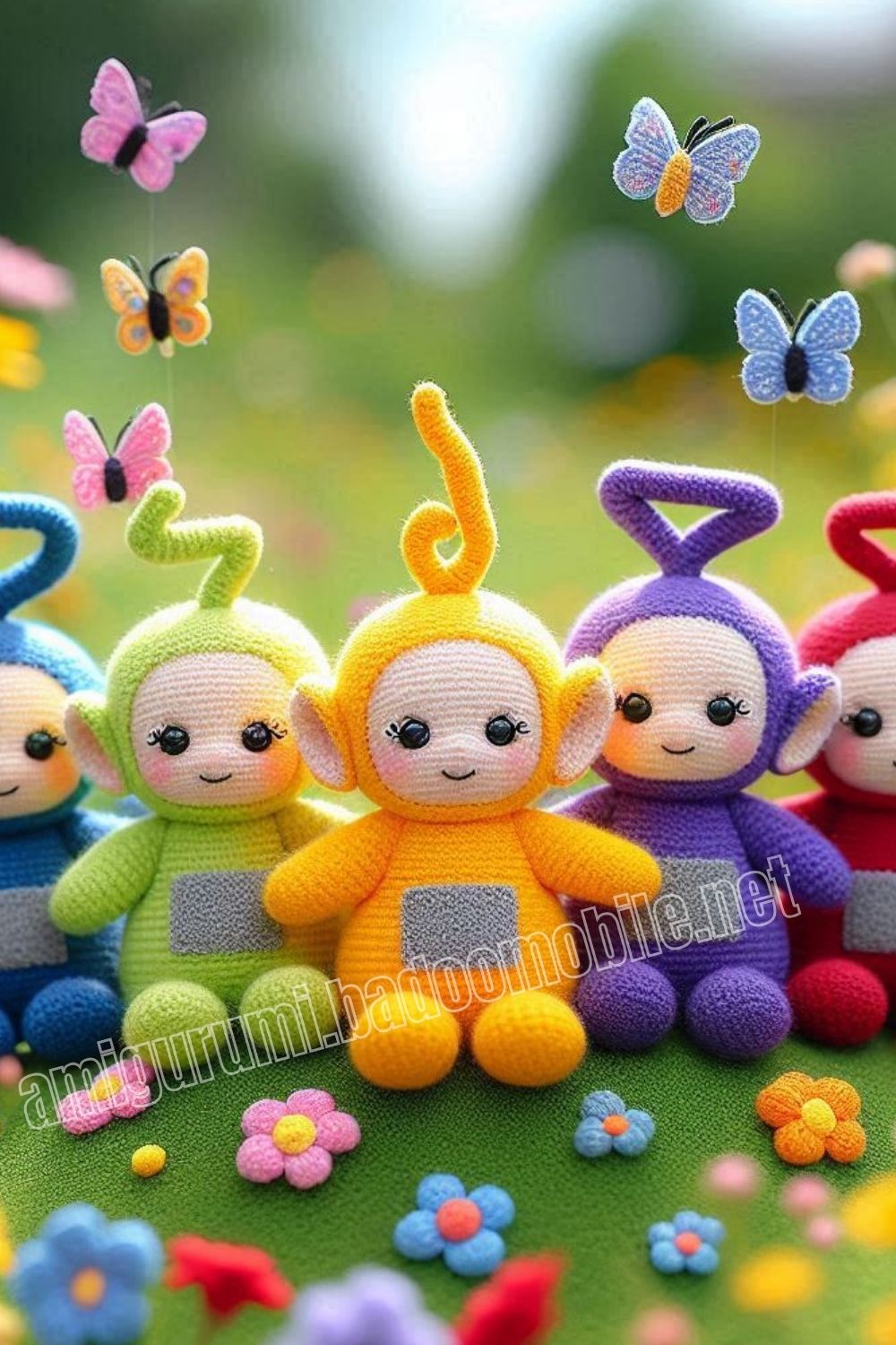 Amigurumi Purple Teletubbies Free Pattern-1 – Free Amigurumi Crochet