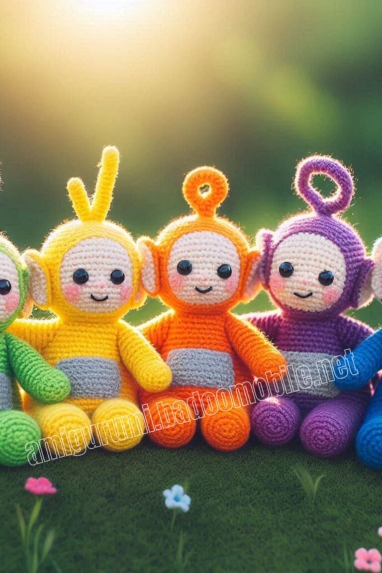 Amigurumi Purple Teletubbies Free Pattern-1 – Free Amigurumi Crochet