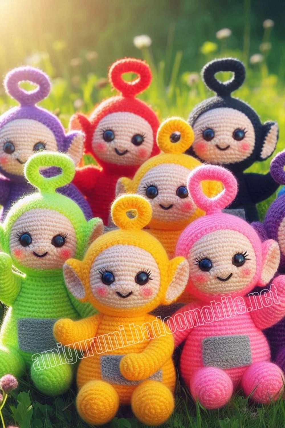 Amigurumi Purple Teletubbies Free Pattern-1 – Free Amigurumi Crochet