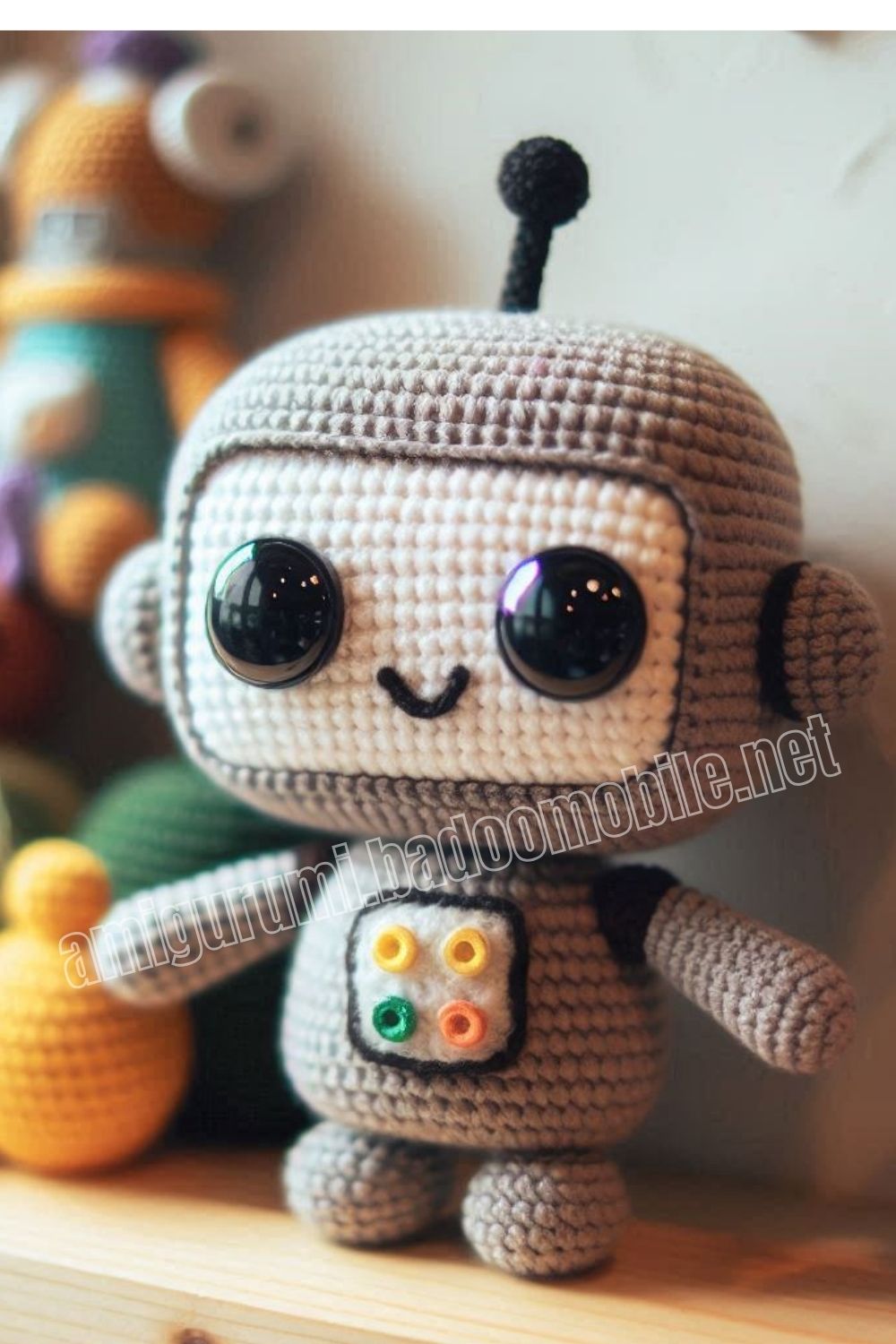 Amigurumi Sleeping Robot Free Pattern-1 – Free Amigurumi Crochet