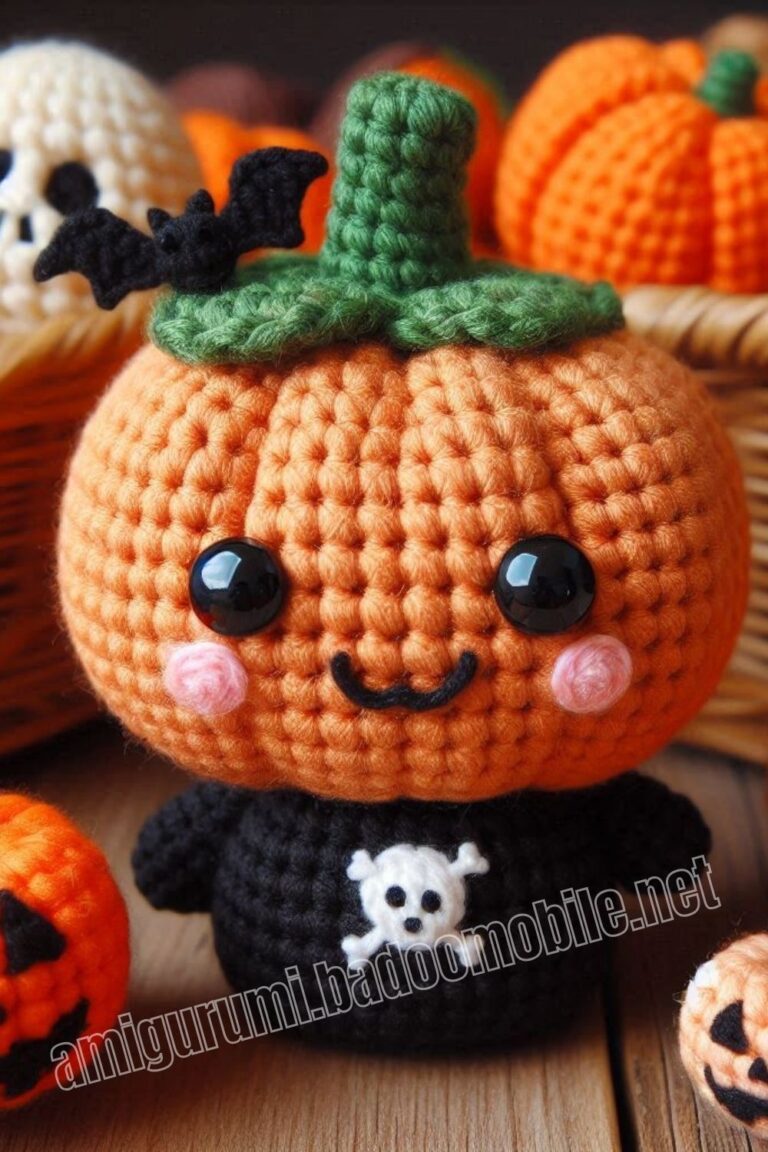 Amigurumi Crochet Pumpkin Free Pattern-1 – Free Amigurumi Crochet