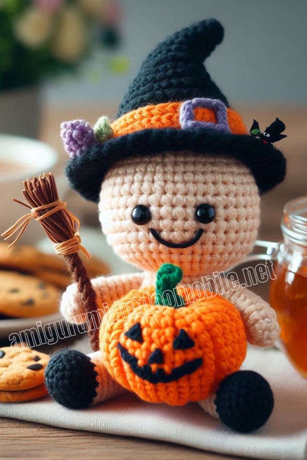 Amigurumi Mini Pumpkin Man Doll Free Pattern-1 – Free Amigurumi Crochet