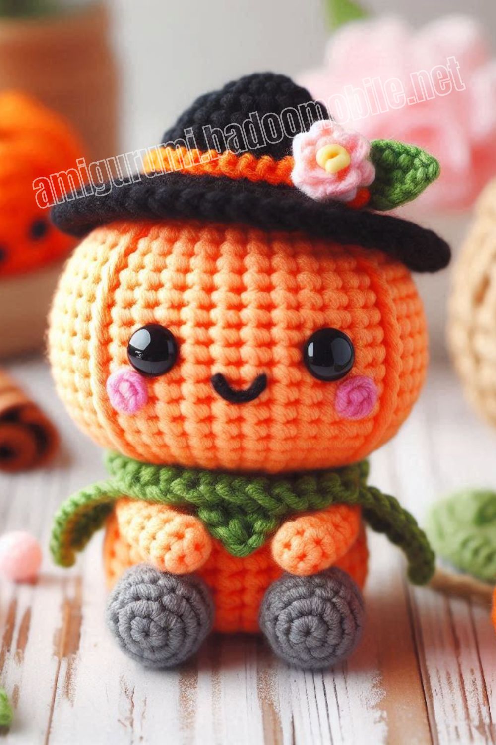 Amigurumi Pumpkin Doll Jack Free Pattern-2 – Free Amigurumi Crochet