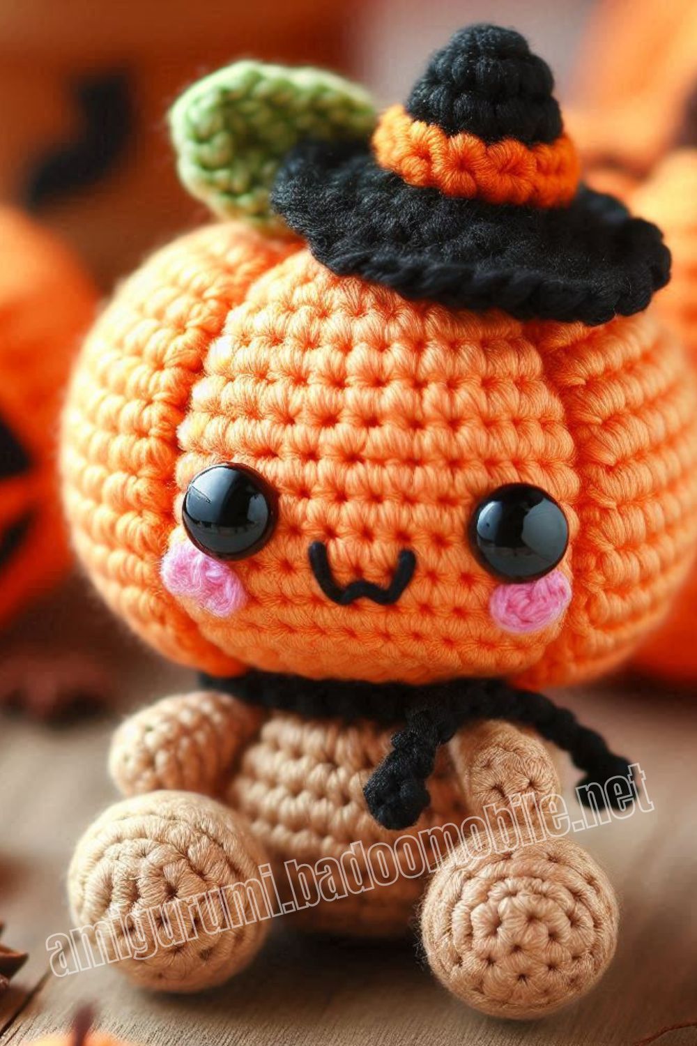 Amigurumi Pumpkin Doll Jack Free Pattern-2 – Free Amigurumi Crochet