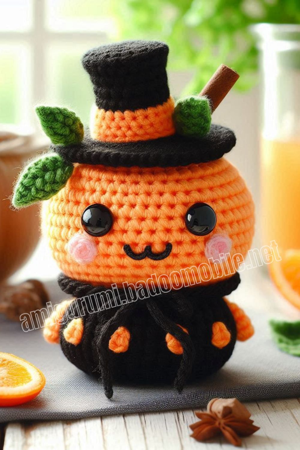 Amigurumi Pumpkin Doll Jack Free Pattern-2 – Free Amigurumi Crochet