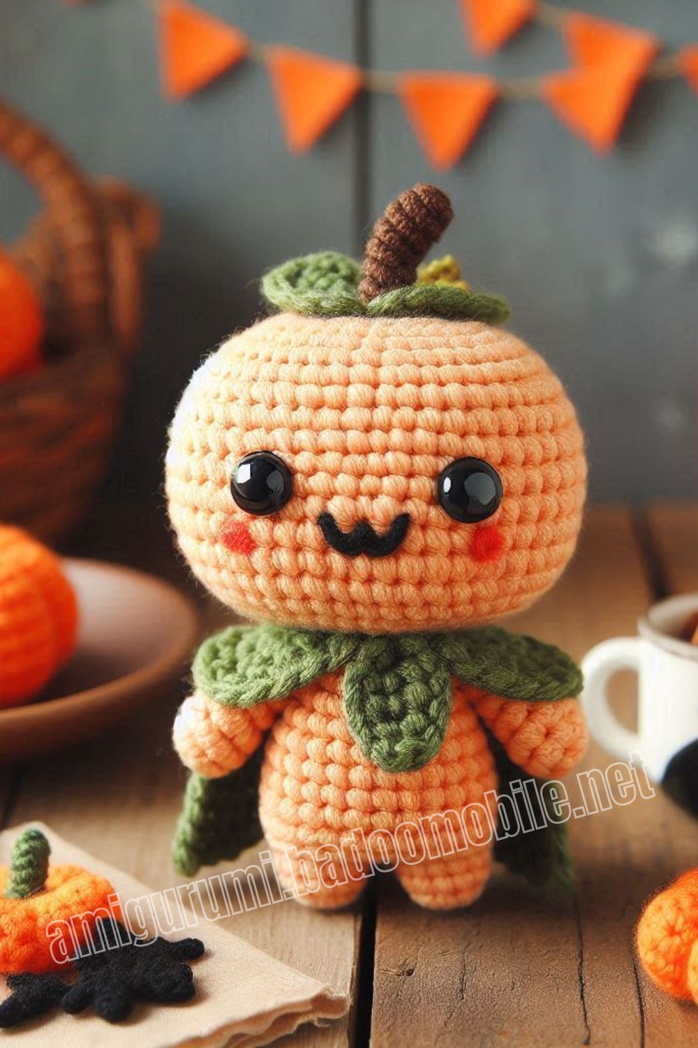 Amigurumi Spooky Pumpkin for Halloween Fee Pattern-1 – Free Amigurumi ...