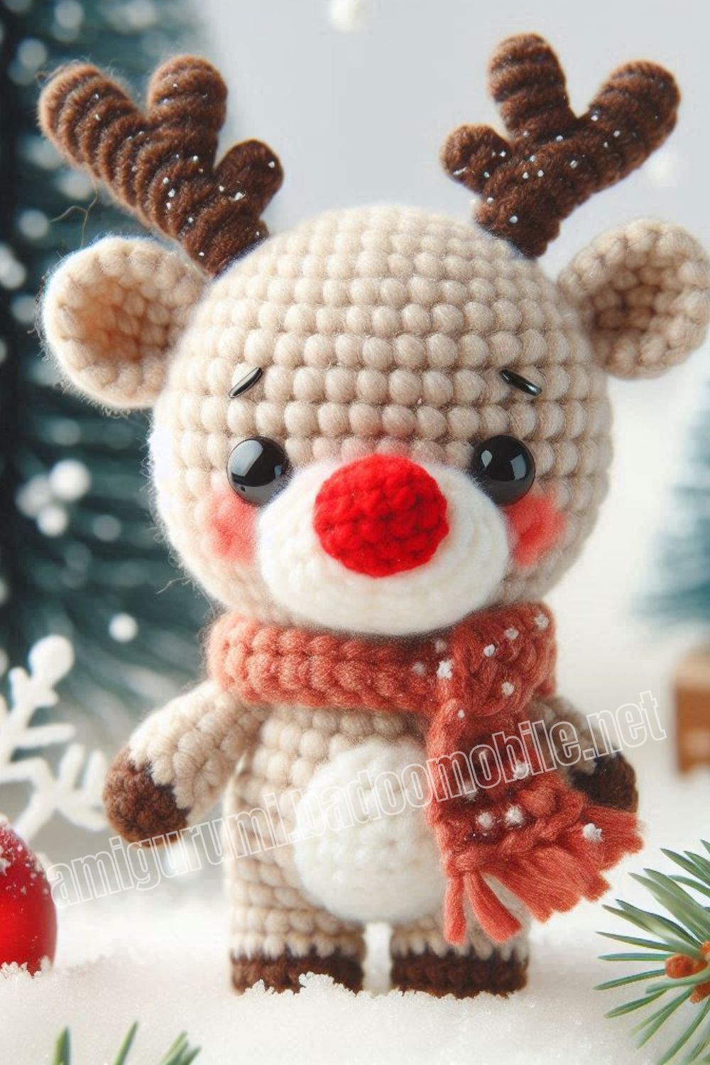 Amigurumi Christmas Reindeer Free Pattern-1 – Free Amigurumi Crochet
