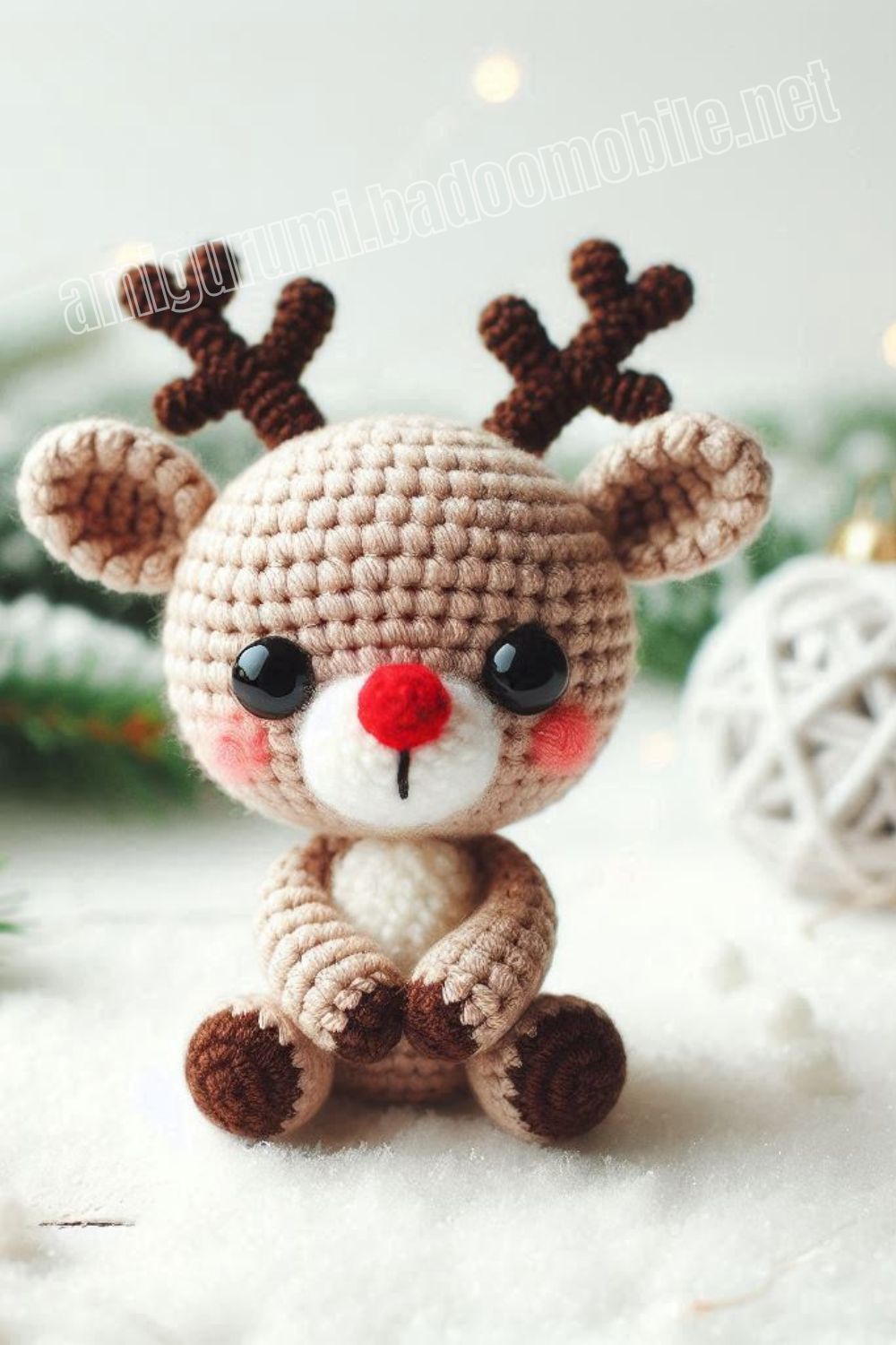Amigurumi Christmas Reindeer Free Pattern-1 – Free Amigurumi Crochet