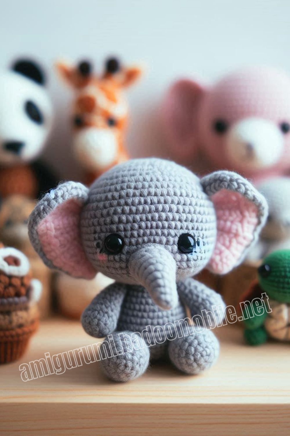 Amigurumi Mini Plush Elephant Free Pattern-1 – Free Amigurumi Crochet